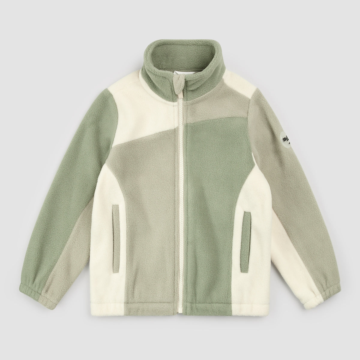Color Block on Sage Fleece Jacket – miles the label